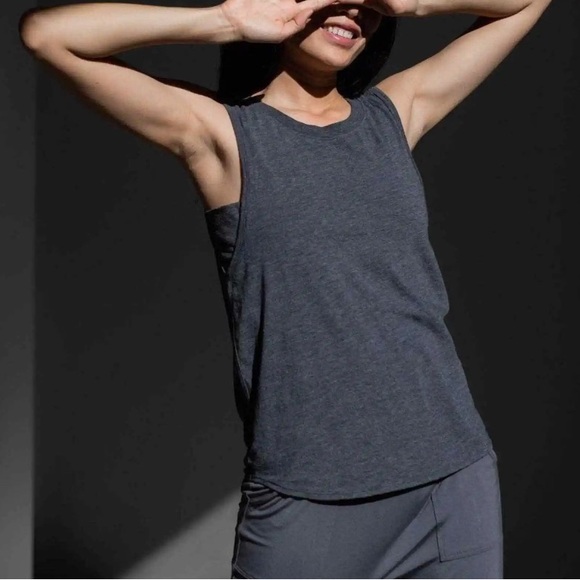 lunya | Intimates & Sleepwear | New Lunya Restore Gray Muscle Tee Tank ...